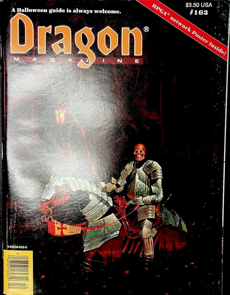 Dragon Monthly Adventure Role Playing Magazine Issue 162 – Moon Dragon